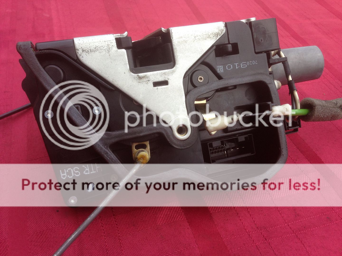 BMW E65 E66 OEM RIGHT REAR PASSENGER DOOR LOCK LATCH CATCH MOTOR SOFT ...