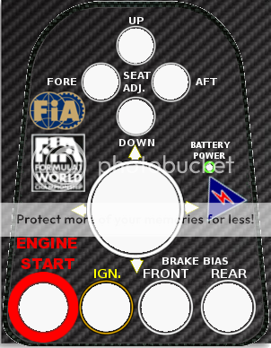 Button overlay for G27 Shifter | GTPlanet